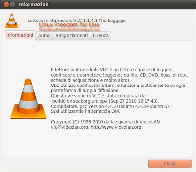 Vlc si Aggiorna! Ecco al nuova versione 1.1.4.1 - Installiamolo su ...